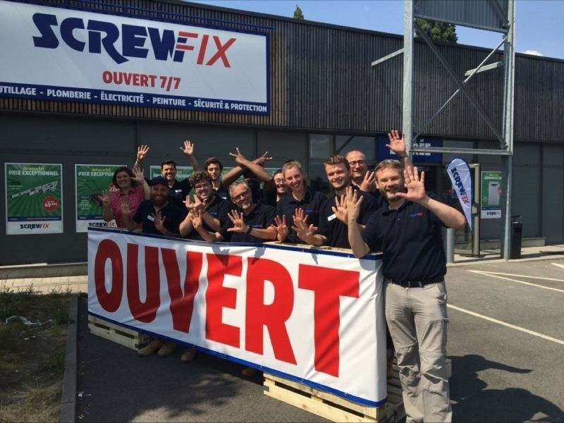 Un neuvième Screwfix nordiste dès le 13 juin